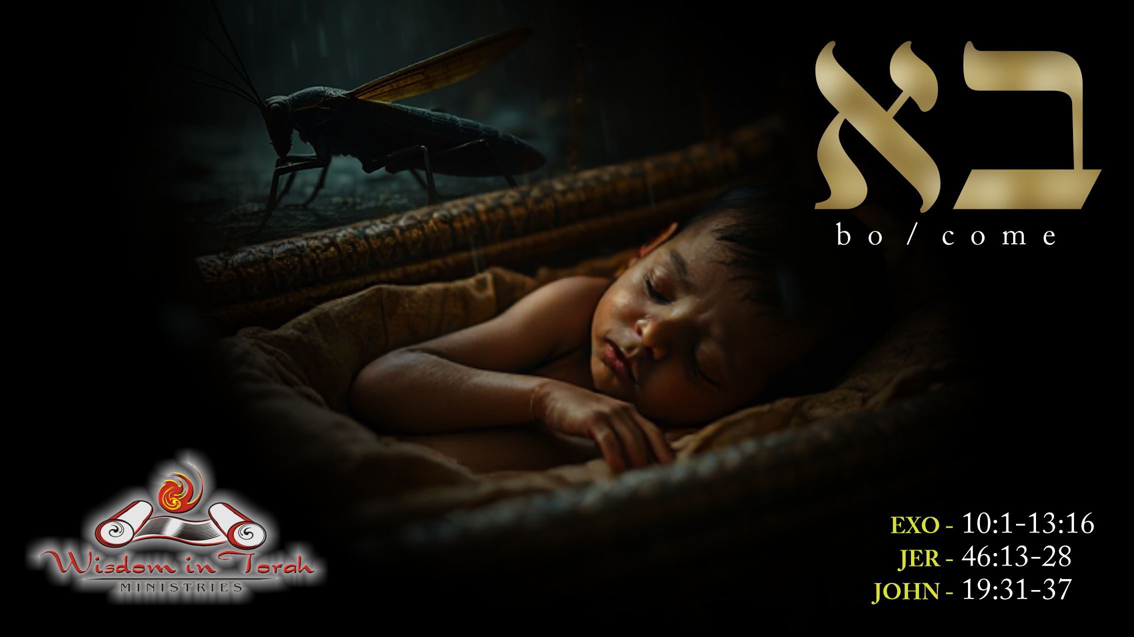 Torah Portion Bo Complete - Wisdom In Torah Ministries - Rico Cortes